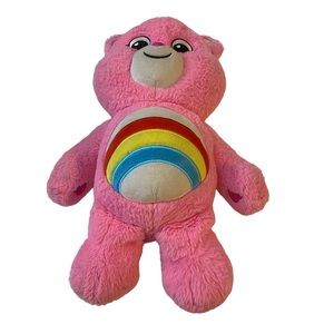 Care Bears | Toys | Care Bears Cheer Bear 2 Pink Plush Bear Rainbow ...